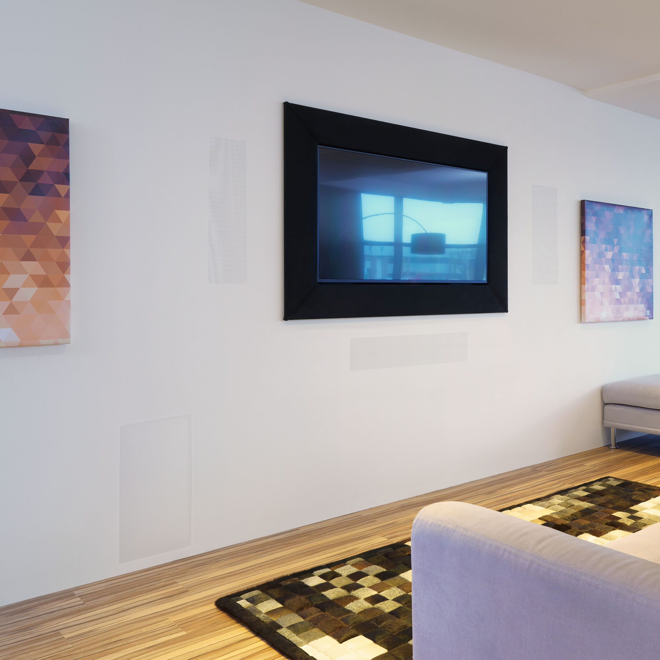 ISW-4 - In-wall subwoofer system with external rack-mount amplifier ...